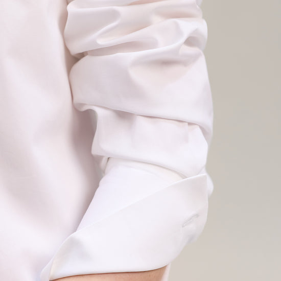 Theodore Tuxedo Shirt White – White Story